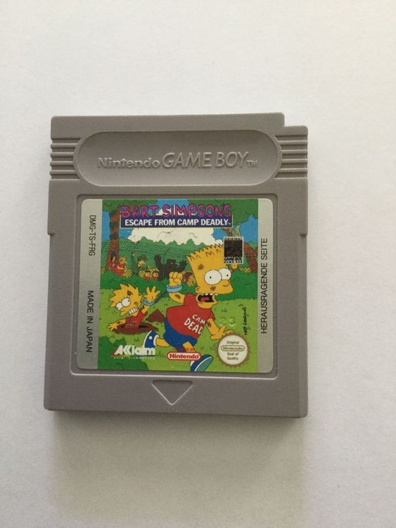 Nintendo Game Boy Spiel BART SIMPSONS | Kaufen auf Ricardo