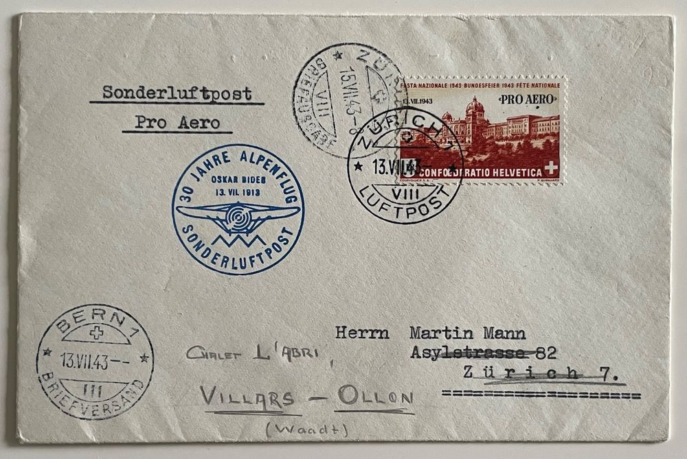 Brief Pro Aero 1943 | Kaufen auf Ricardo