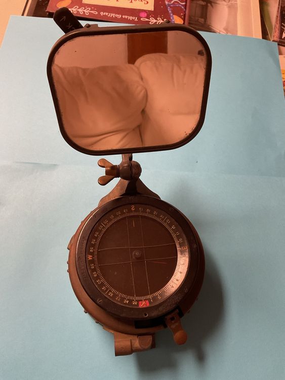 Alter Inverted Raf Aircraft Compass Type P12 Serial N 3855.H (Gebraucht ...