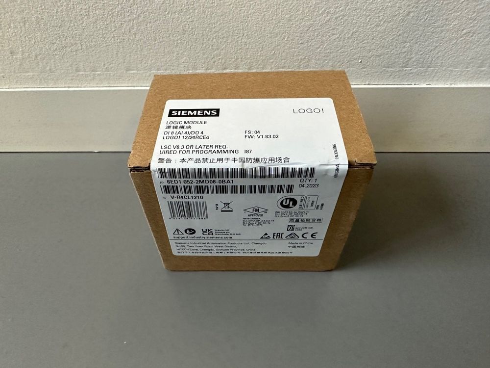 SIEMENS LOGO! Starterkit TDE 12/24V, 6ED1057-3BA11-0AA8, NEU (Neu und ...