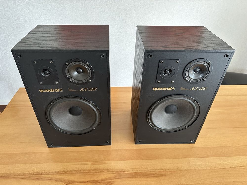 Quadral KX 120 II Lautsprecher (Boxen) (Gebraucht) in Aesch BL für CHF 11 – nur Abholung auf ...