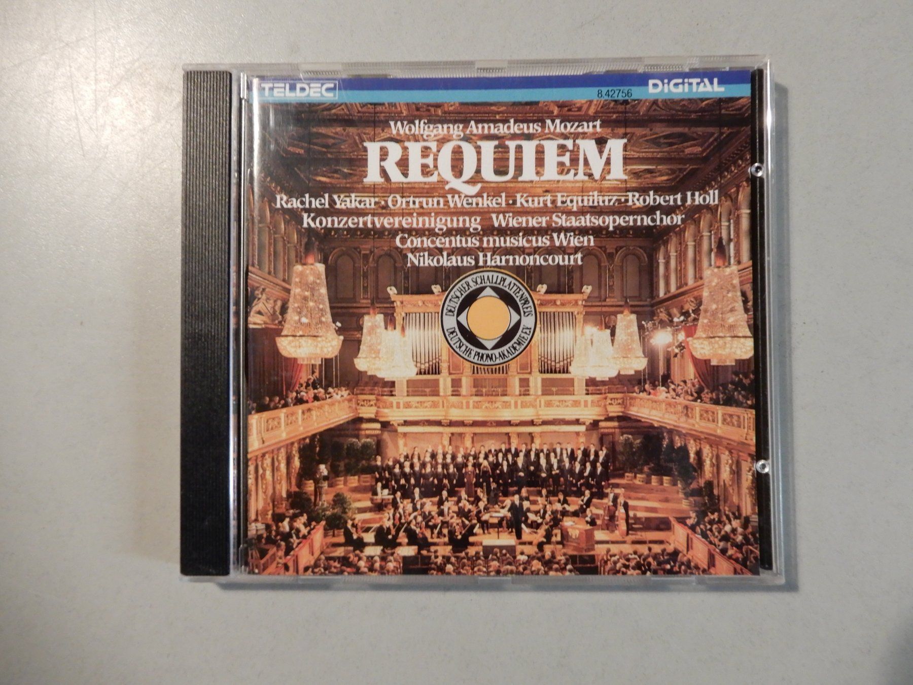 Mozart Requiem, Harnoncourt Dirigent, CD Teldec, Top! (Gebraucht) in ...