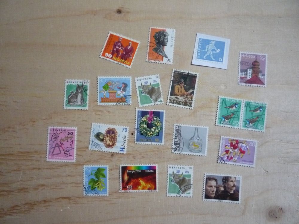 Kleines Lot Briefmarken CH (Gebraucht) in Rieden SG für CHF 1 – mit Lieferung auf Ricardo kaufen