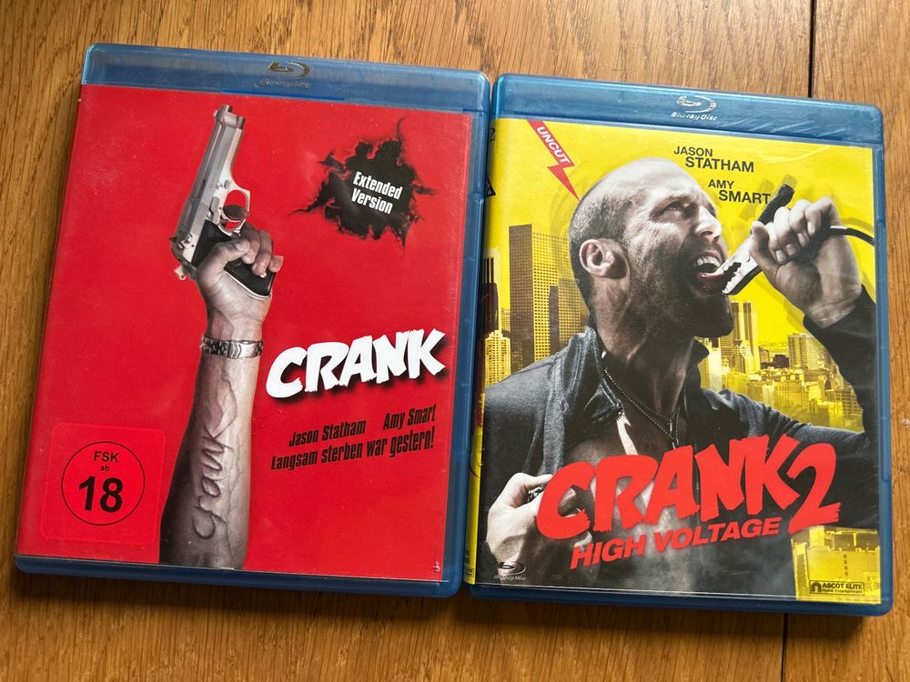 Crank 1-2 Blu ray, Uncut (Gebraucht) in Benken ZH für CHF 6.9 – mit Lieferung auf Ricardo kaufen