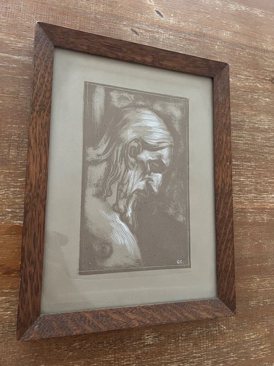 Tableau représentant le Christ signé Oscar Cattani | Kaufen auf Ricardo