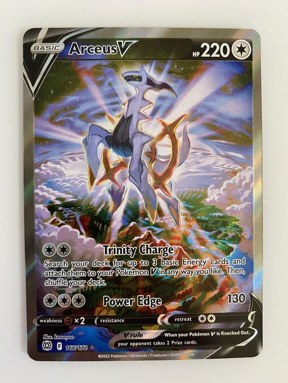 Arceus V "alternative art" (Brilliant Stars, BRS 166, EN) (Neu (gemäss Beschreibung)) in Zürich ...