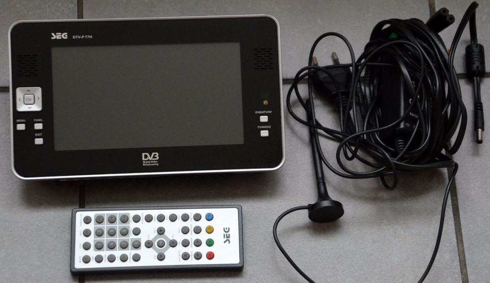 TV SEG DTV-P 77H DVB-T und / et Analog 7" (Gebraucht) in Collonges für ...