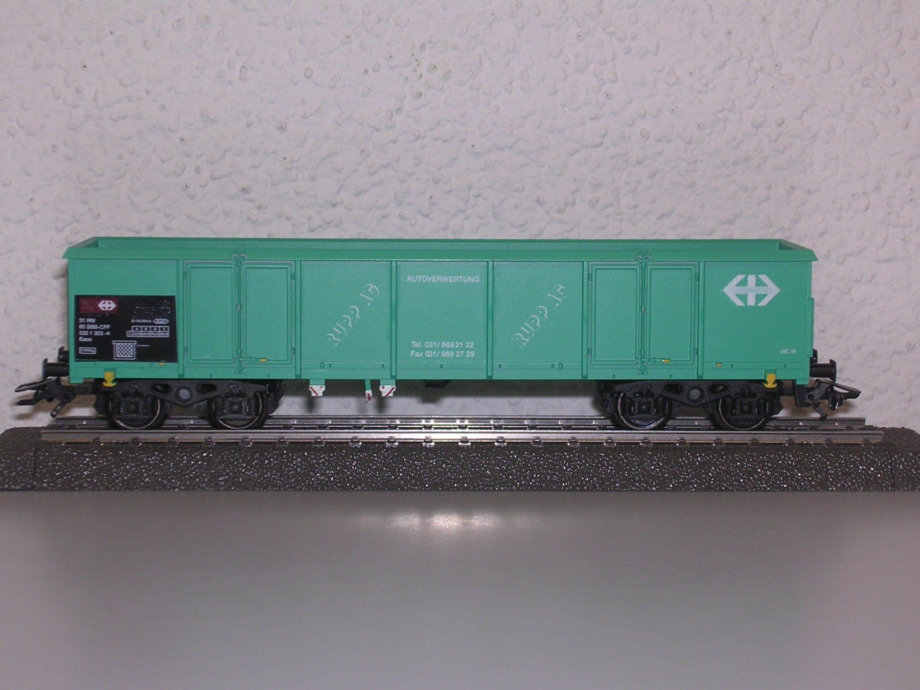 Märklin 4689 SBB Hochbordwagen "Rupp" in H0, Sondermodell!! (Gebraucht ...