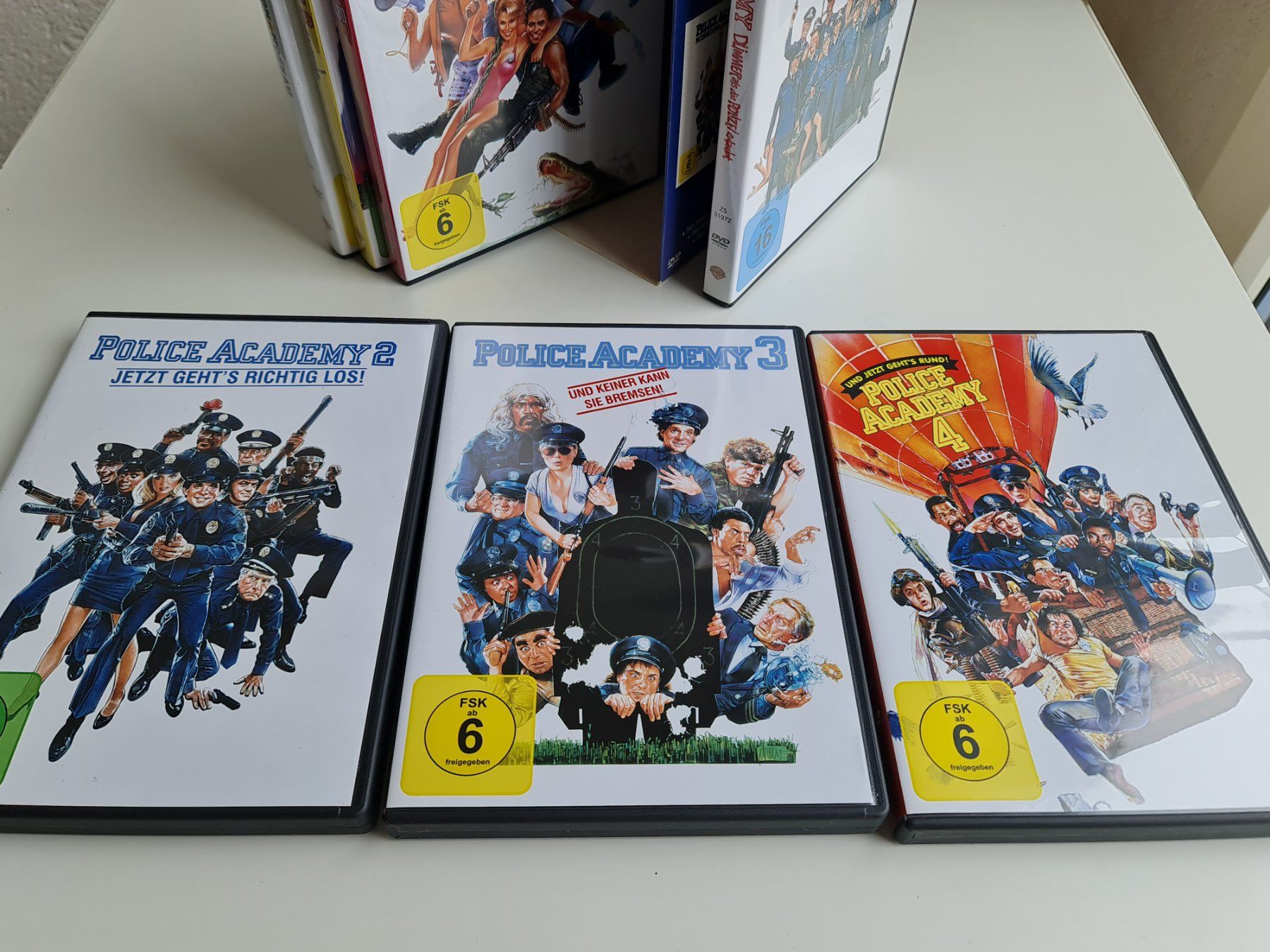 Police Academy DVD Collection Complete Boxset Warner Bros (Gebraucht ...