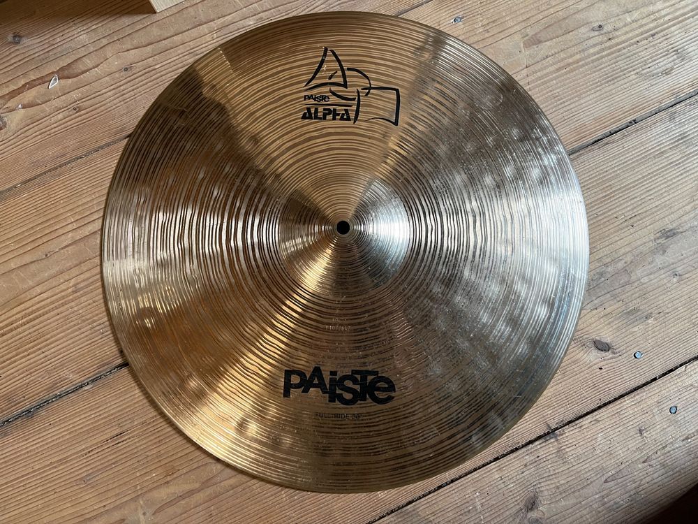 Paiste Alpha Full Ride cymbal 20’’ (Gebraucht) in Posieux für CHF 89 ...