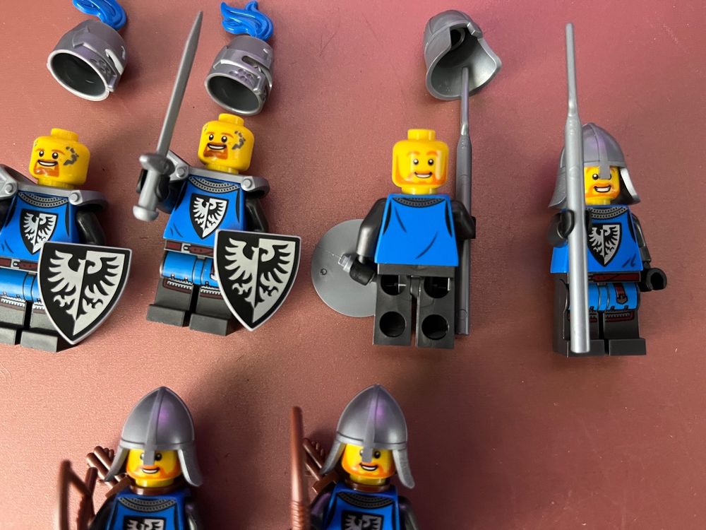 6 Lego Castle Black Falcon Ritter (Neu (gemäss Beschreibung)) in ...
