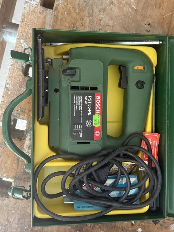 Bosch Stichsäge PST 55 PE im Koffer, Top Zustand! (Gebraucht) in ...