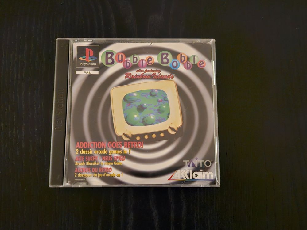 Bubble Bobble Also Featuring Rainbow Islands (PS1) (Gebraucht) in ...