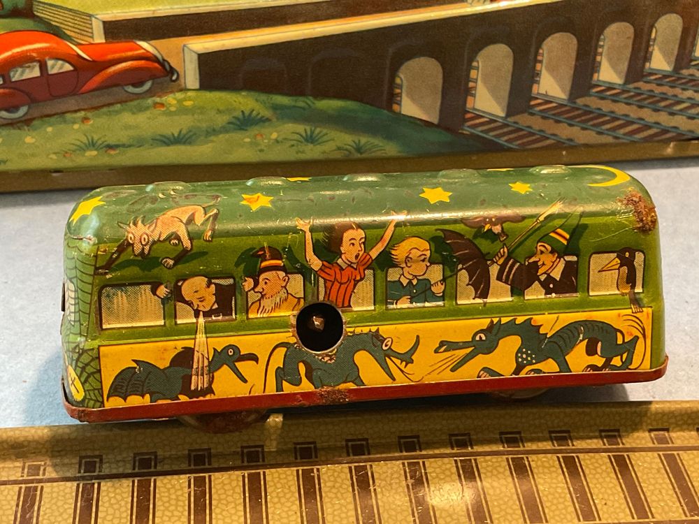 Technofix Blechbahn 50 er/60 er Jahre Made in US Zone Top (Gebraucht ...