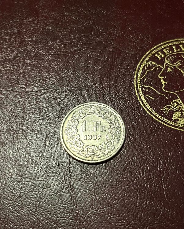 1 Franken 1907 vorz. (SILBER) (Gebraucht) in Sirnach für CHF 13 – mit Lieferung auf Ricardo kaufen