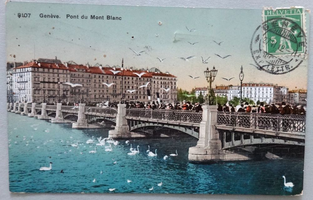 Genève - Pont Du Mont Blanc | Kaufen Auf Ricardo