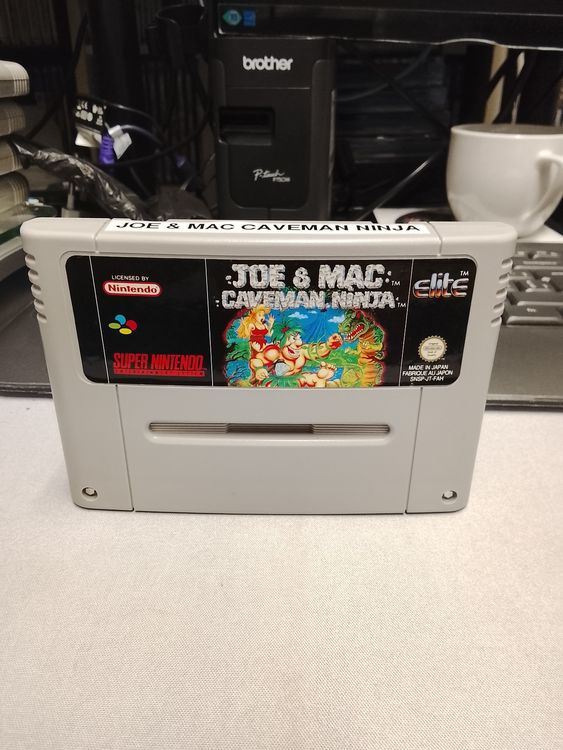 Joe & Mac: Caveman Ninja - Super Nintendo SNES - Rar! 🔥💥🎮 (Gebraucht ...