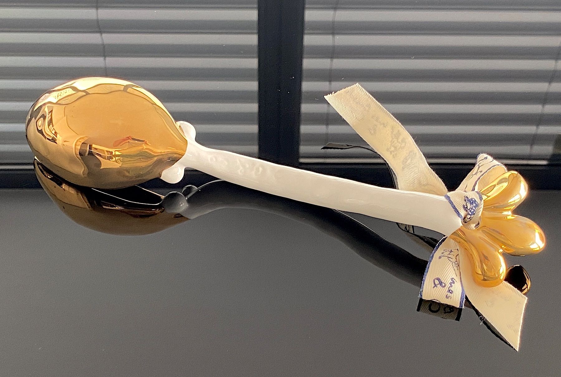 💫 Ines Boesch (enSoie) herrlicher grosser Löffel (Neu (gemäss ...