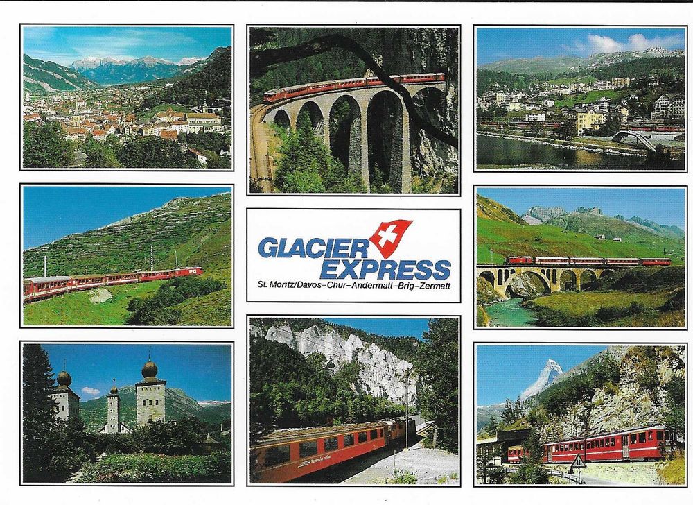 Glacier-Express St.Moritz und Zermatt | Kaufen auf Ricardo