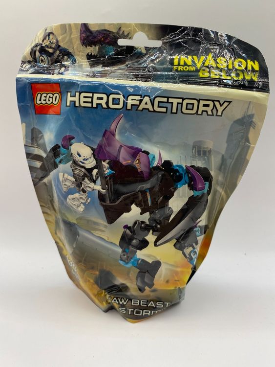 Lego, Hero Factory, JAW Beast vs. STORMER, 44016 (Neu (gemäss ...