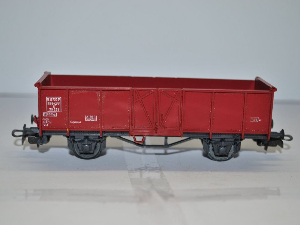 Liliput Hochbordwagen SBB (RBR680) (Gebraucht) in Aarwangen für CHF 4 – mit Lieferung auf ...