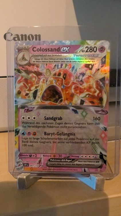 Colossand EX 091/191 Holo Pokemon Karte (Neu (gemäss Beschreibung)) in ...