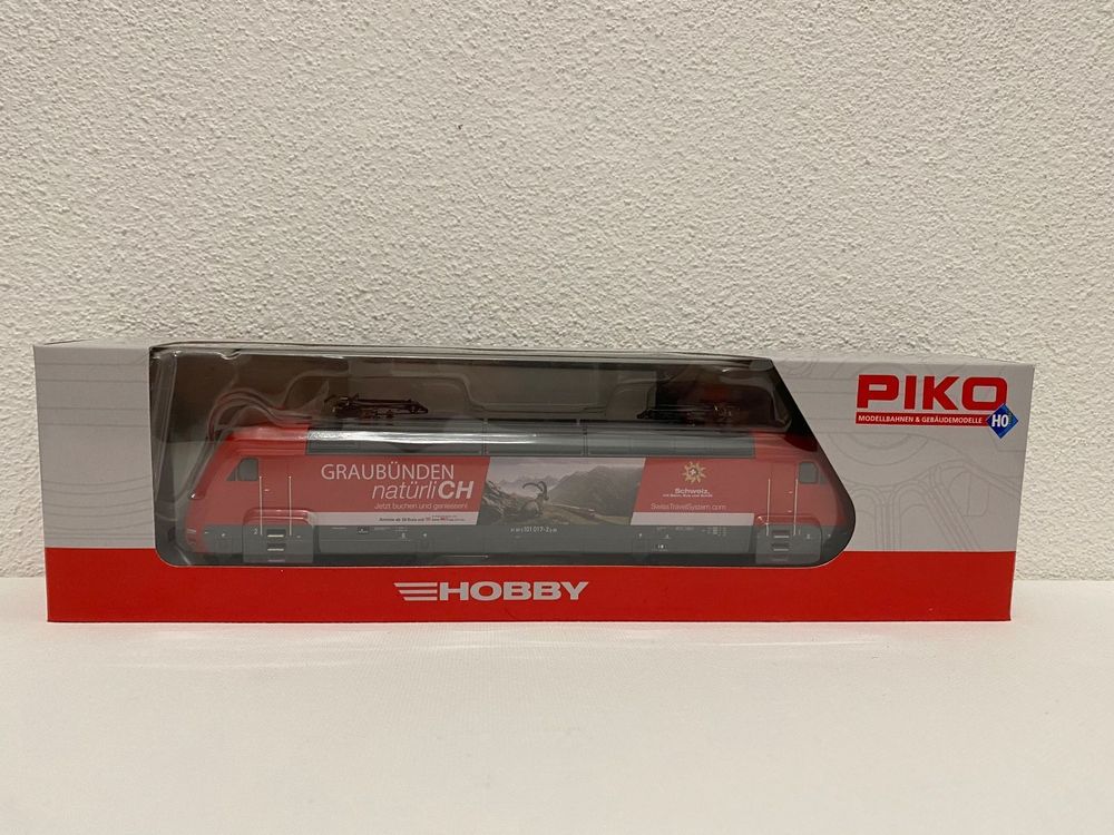PIKO 59456 E-Lok BR 101 ""Swisstravel Graubünden" DB Digital | Kaufen ...