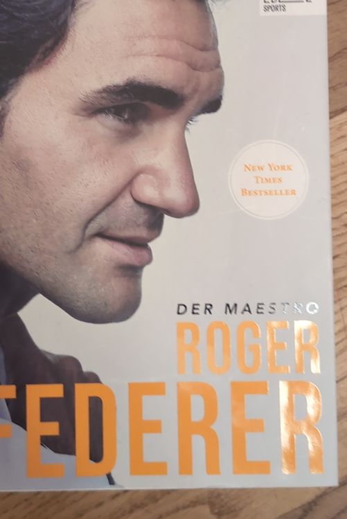 Roger Federer: Die Biografie "Der Maestro" (Gebraucht) in Unterägeri ...
