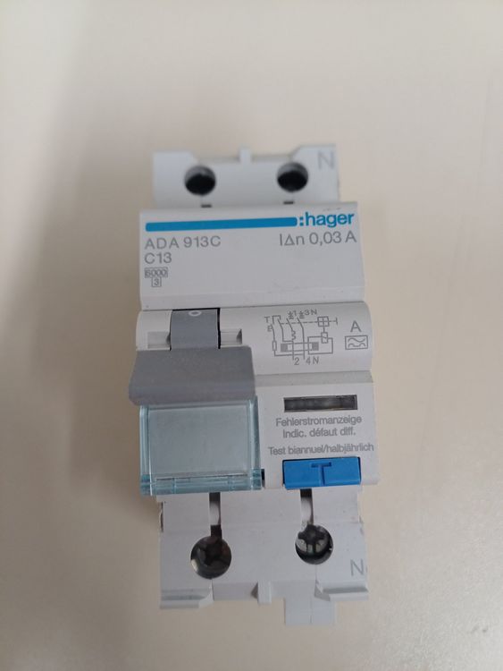 FI/LS-Schalter Hager C 13A 30mA | Kaufen auf Ricardo