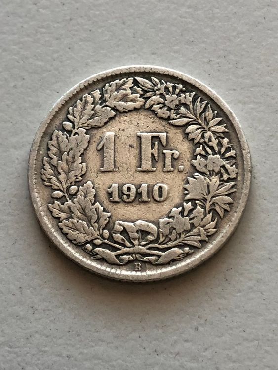 1 Fr. 1910 (Gebraucht) in Schötz für CHF 3.5 – mit Lieferung auf Ricardo kaufen