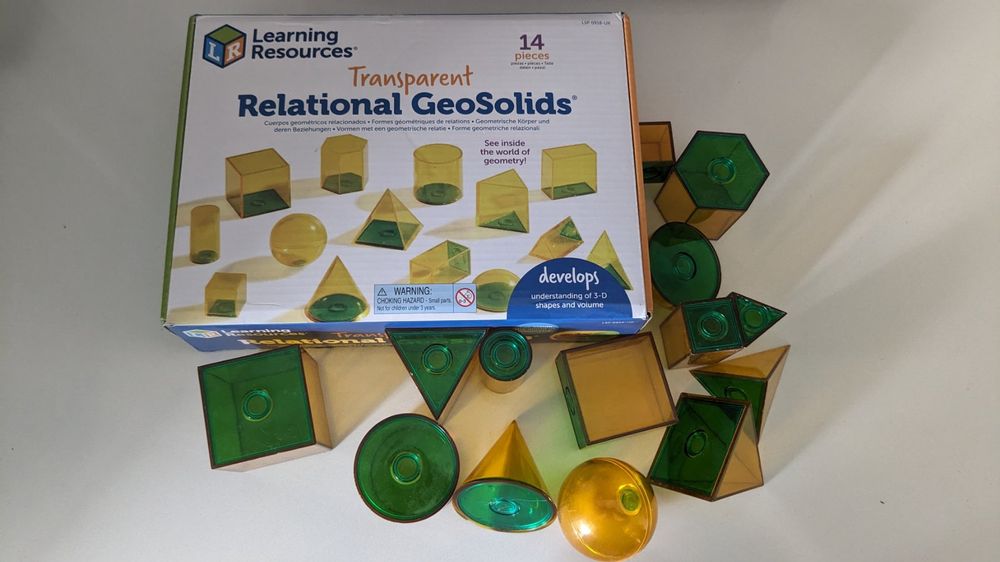 Relational GeoSolids, Learning resources; Geometrie, Kinder | Kaufen auf Ricardo