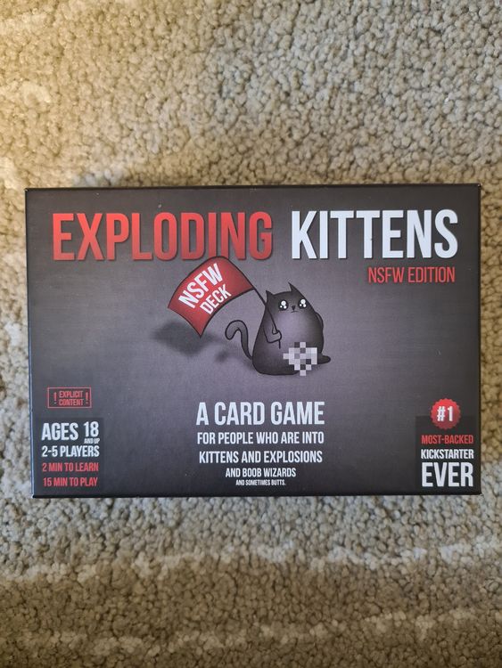 Exploding Kittens NSFW Edition | Kaufen auf Ricardo