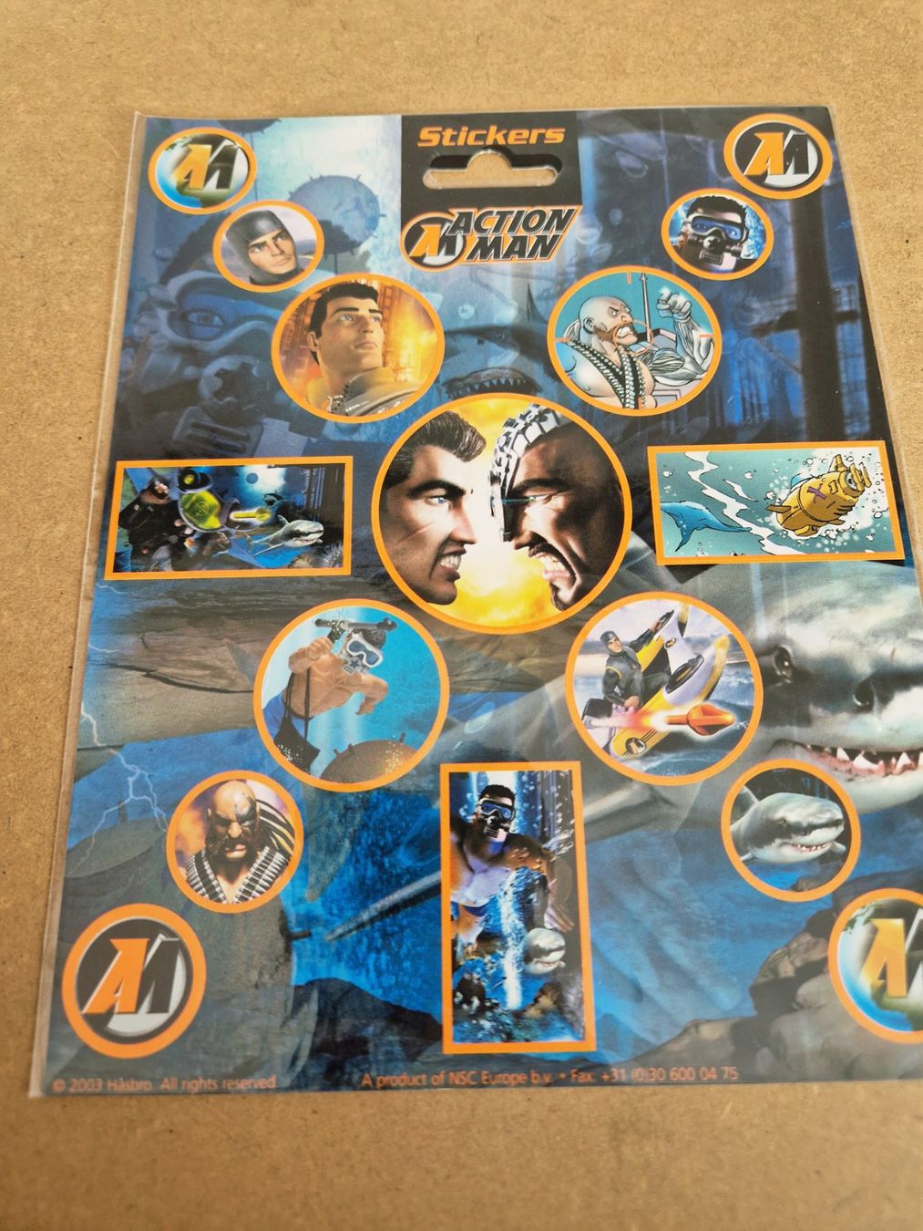 Stickers Action Man (Neu und originalverpackt) in Stüsslingen für CHF 0 ...