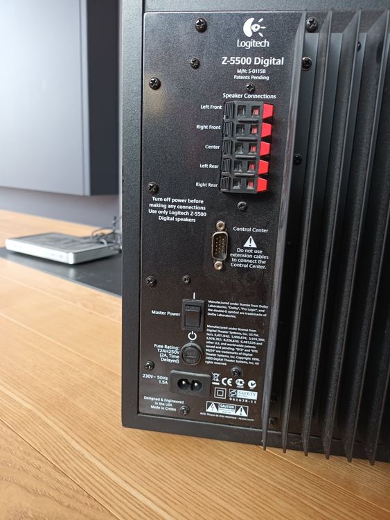 Logitech Z-5500, 5.1 THX System (Gebraucht) in Wikon für CHF 50 – nur ...