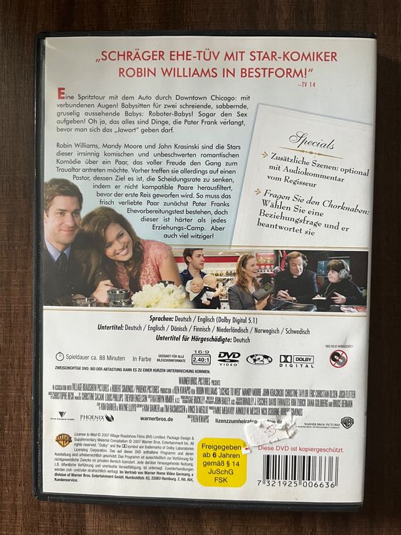 Lizenz zum Heiraten (2007) DVD 📀 (Neu (gemäss Beschreibung)) in Sierre für CHF 2.95 – mit ...