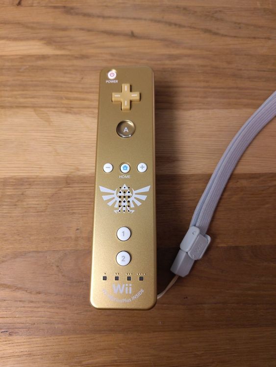 Zelda Wii Controller / Wiimote Skyward Sword in Gold | Kaufen auf Ricardo