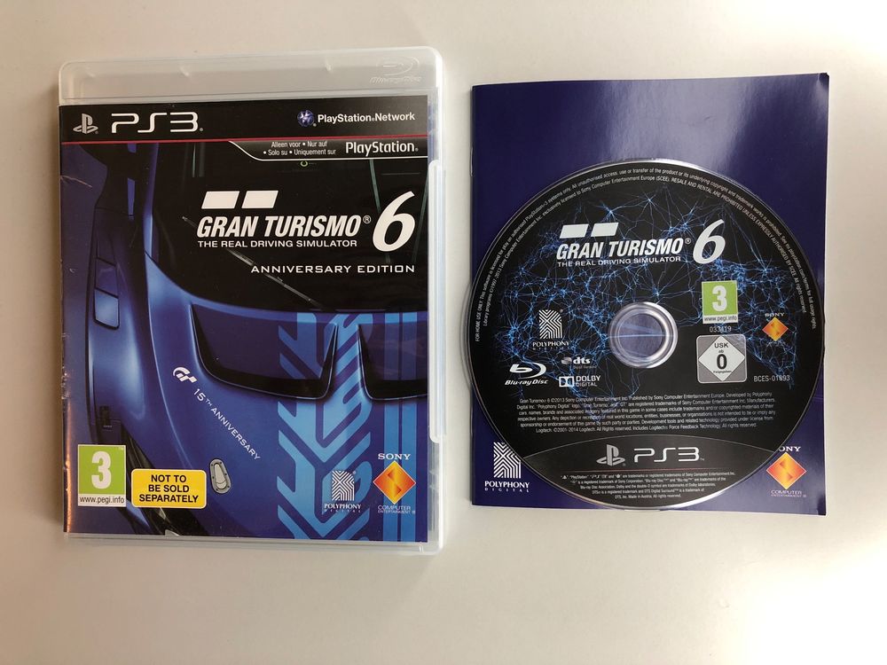 Gran Turismo 6 - Gt 6 - PS3 (Gebraucht) in St.gallen für CHF 10 – mit Lieferung auf Ricardo kaufen