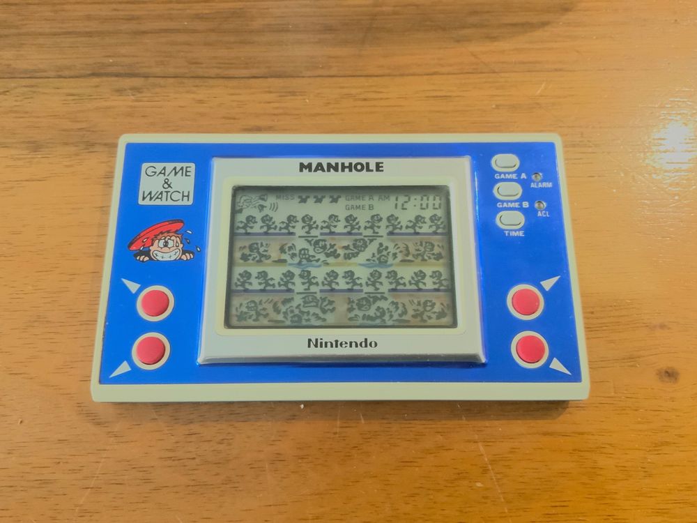 Nintendo Game & Watch Manhole NH-03 - Collector item! 1983 (D'occasion ...