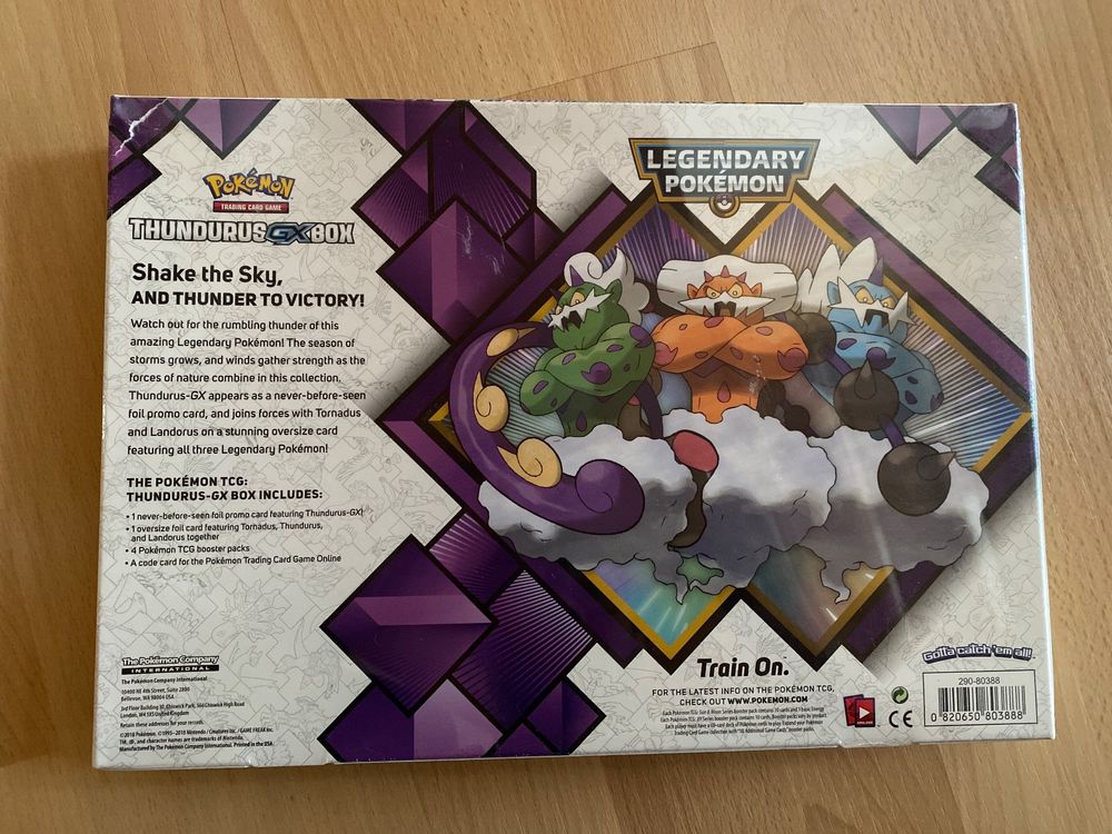 *SELTEN* Thundurus GX Box Legendary Pokemon | Kaufen auf Ricardo