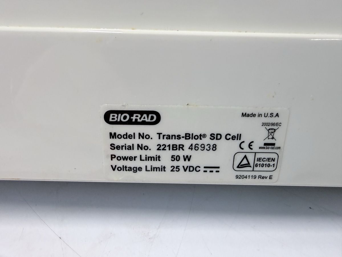 2× Bio-Rad Trans-Blot SD Semi-Dry Transfer Cell (Gebraucht) in ...