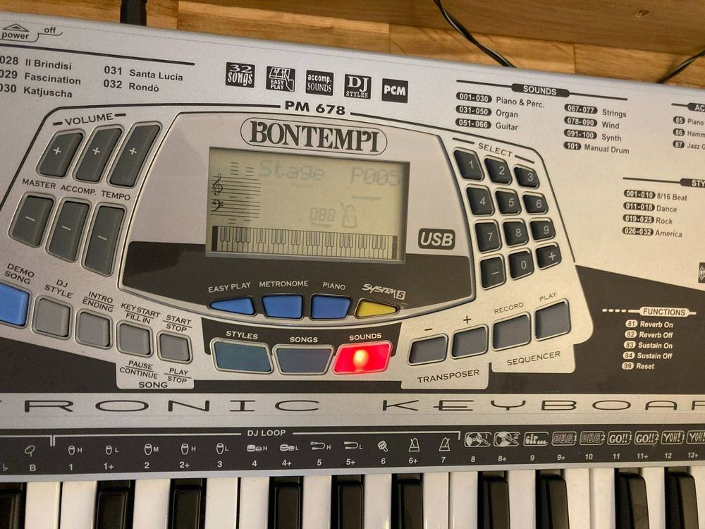 Bontempi Keyboard | Kaufen auf Ricardo