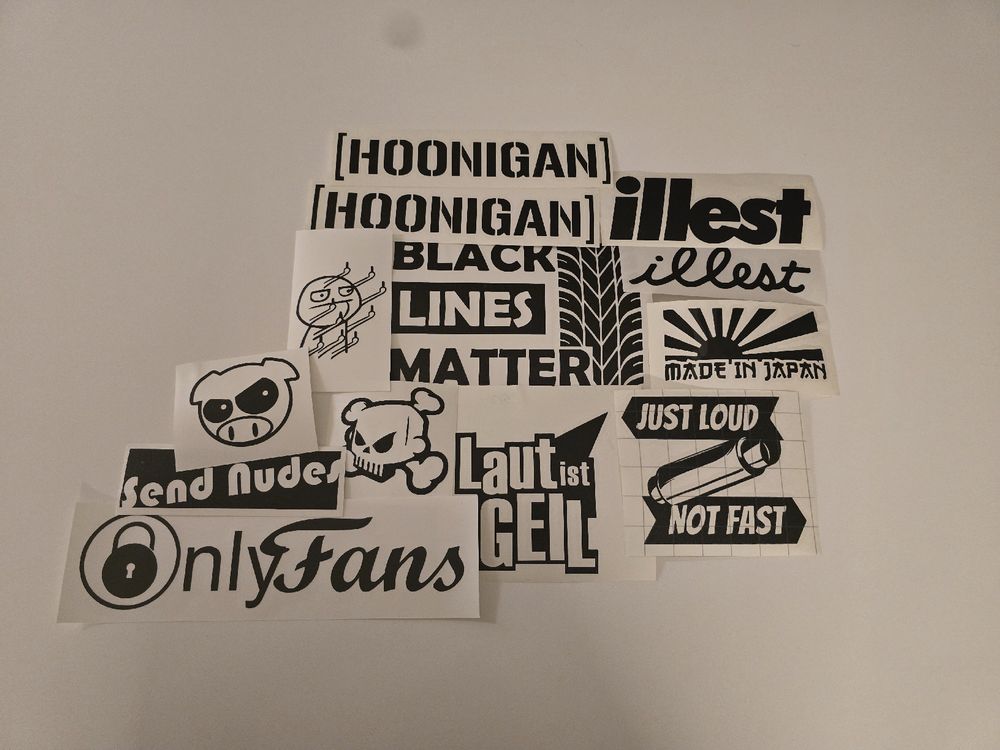 tuning Sticker Vinyl | Kaufen auf Ricardo