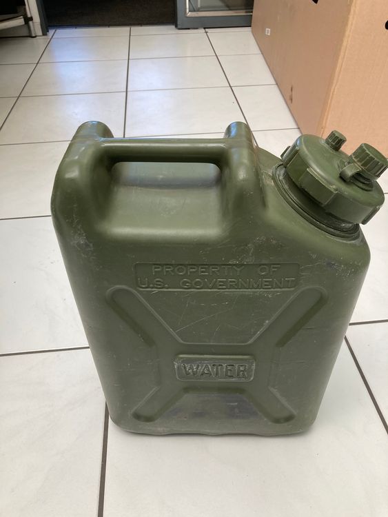 Wassertank Camping Off Road Zelten Kanister Militär Armee (Gebraucht ...