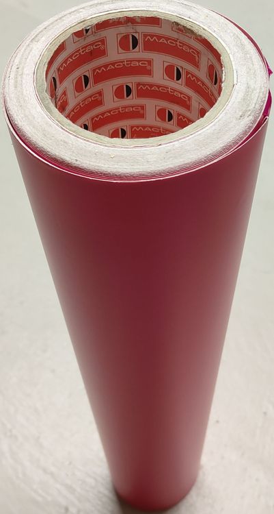 Mactac 9700 pro Folie pink selbstklebend semi transparent | Kaufen auf ...