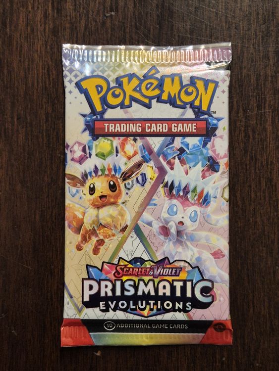 Pokemon Prismatic Evolutions Booster Pack EN | Kaufen auf Ricardo