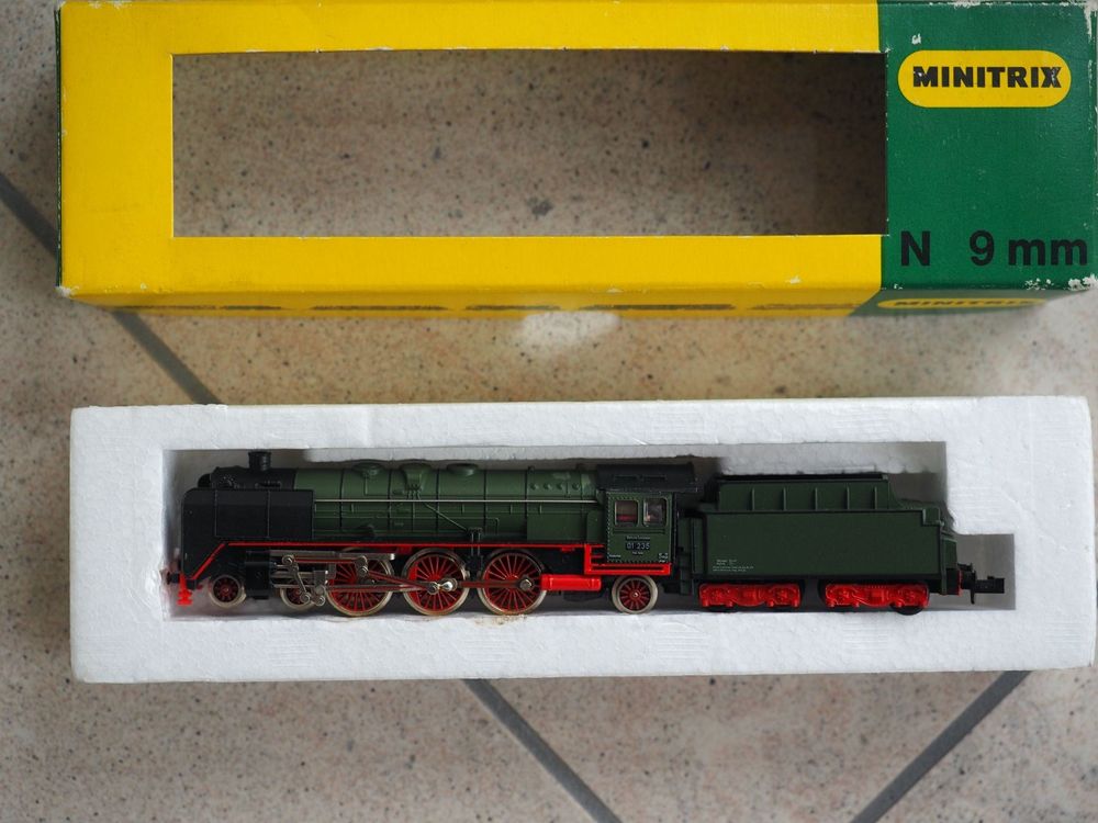 Minitrix 2044N Dampflok BR 01 235 der DB (Neu (gemäss Beschreibung)) in ...