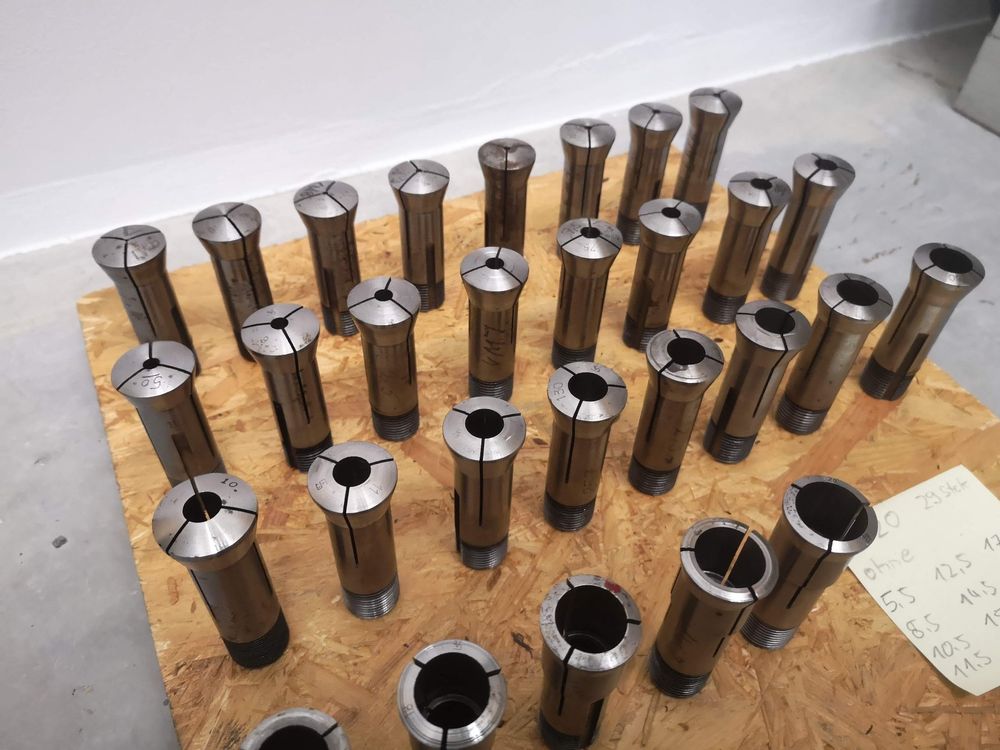 Spannzangenset Schaublin W20 / collet set Schaublin W20 (Gebraucht) in ...