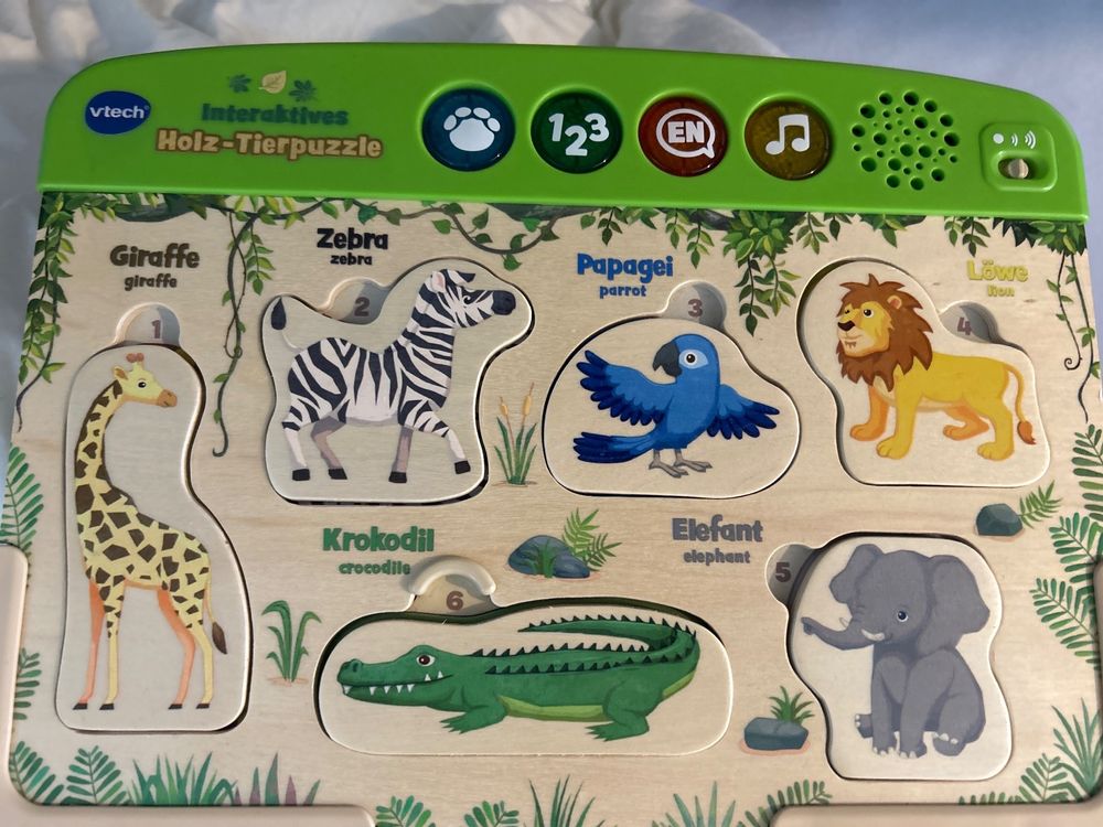 Vtech Interaktives Holz-Tierpuzzle | Kaufen auf Ricardo