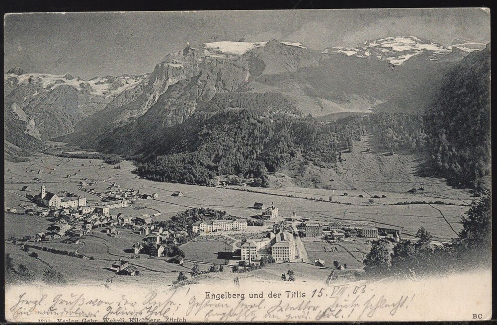 Engelberg, Gesamtansicht 1903 | Kaufen auf Ricardo