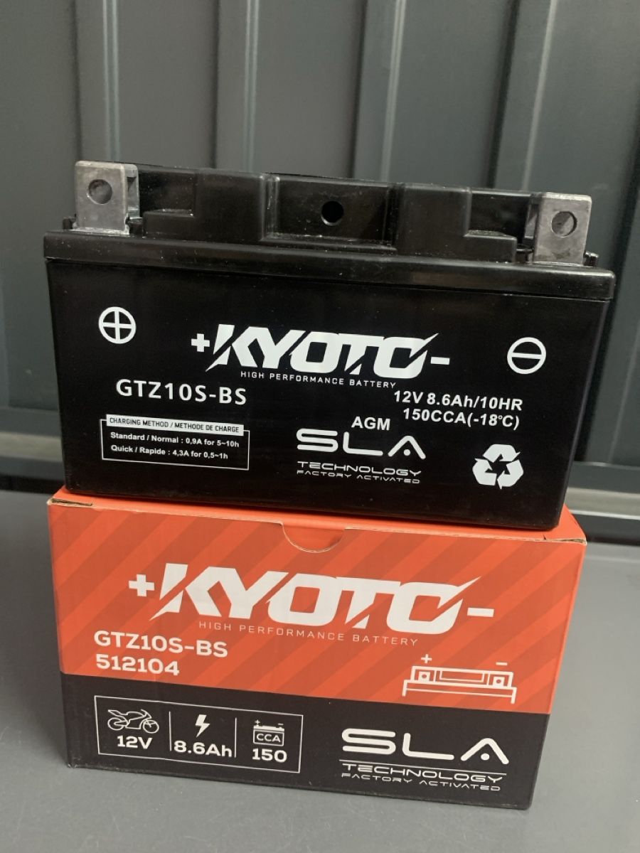 Kyoto GTZ10S-BS =Yuasa YTZ10S *MV BRUTALE/ HONDA/KTM DUKE * (Neu und ...